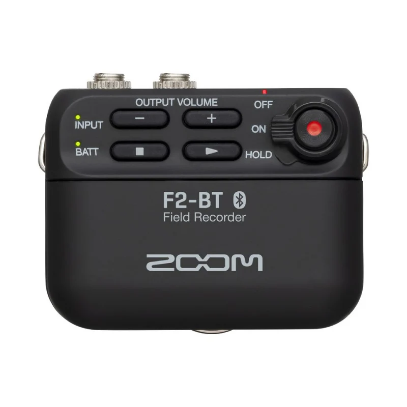 ZOOM F2-BT Ultracompact Bluetooth-Enabled Portable Field Recorder, 80 ...