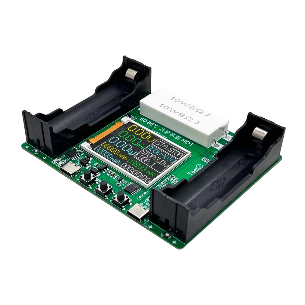 18650-Lithium-Battery-Capacity-Tester-Module-MAh-MWh-Digital-Battery ...