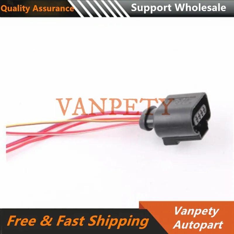 New 4 PIN Connector Plug Wire Pigtail 8K0973704 For VW Golf Jetta ...