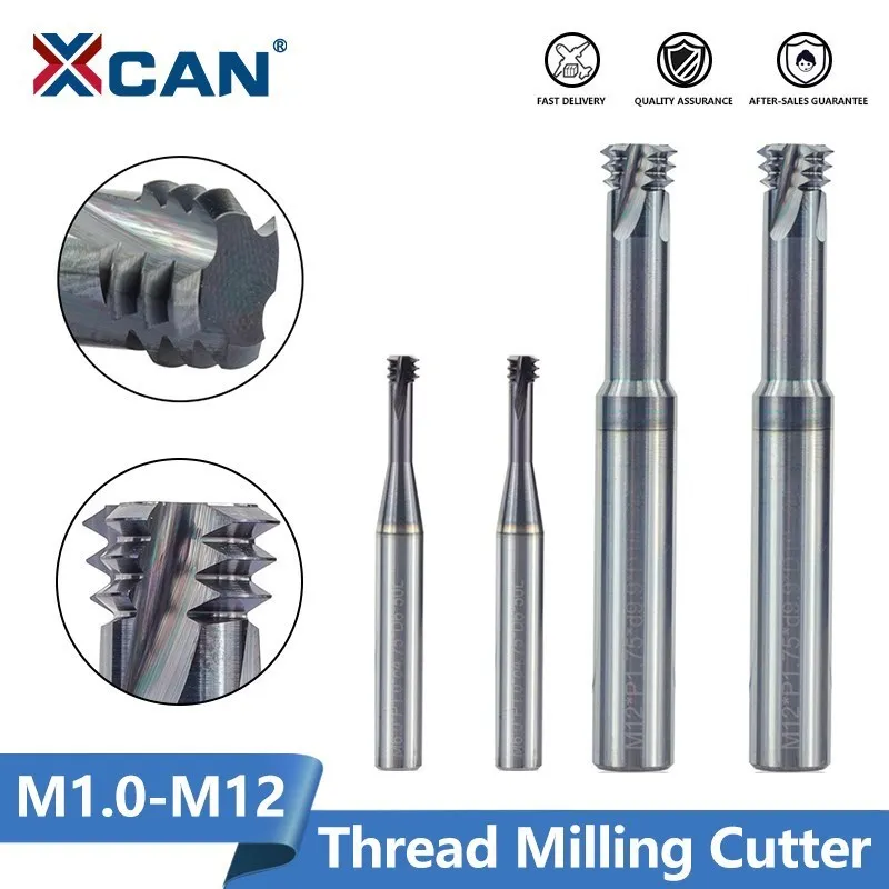 1 4 Thread Milling Cutter | Milling Cutter 4 Flutes 2 | Carbide Thread ...