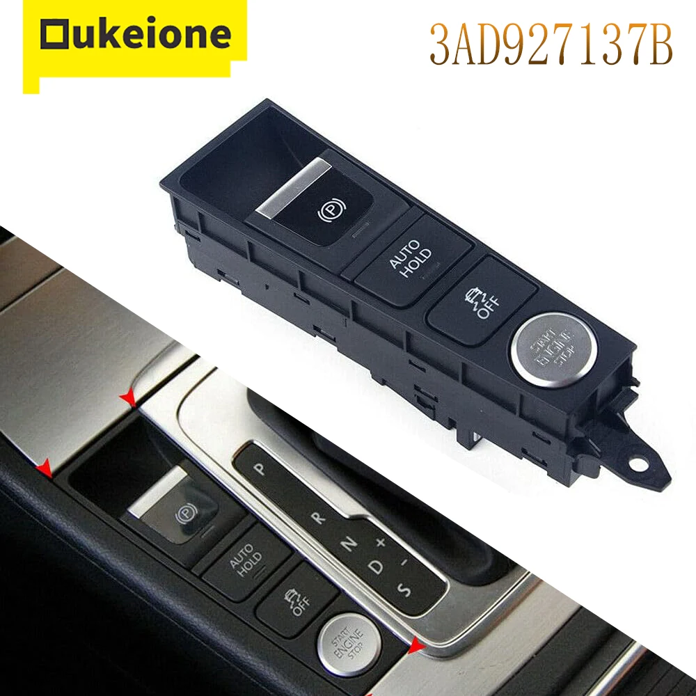 For-Passat-B7-Passat-CC-Engine-Start-Stop-Parking-Hand-Brake-Switch ...