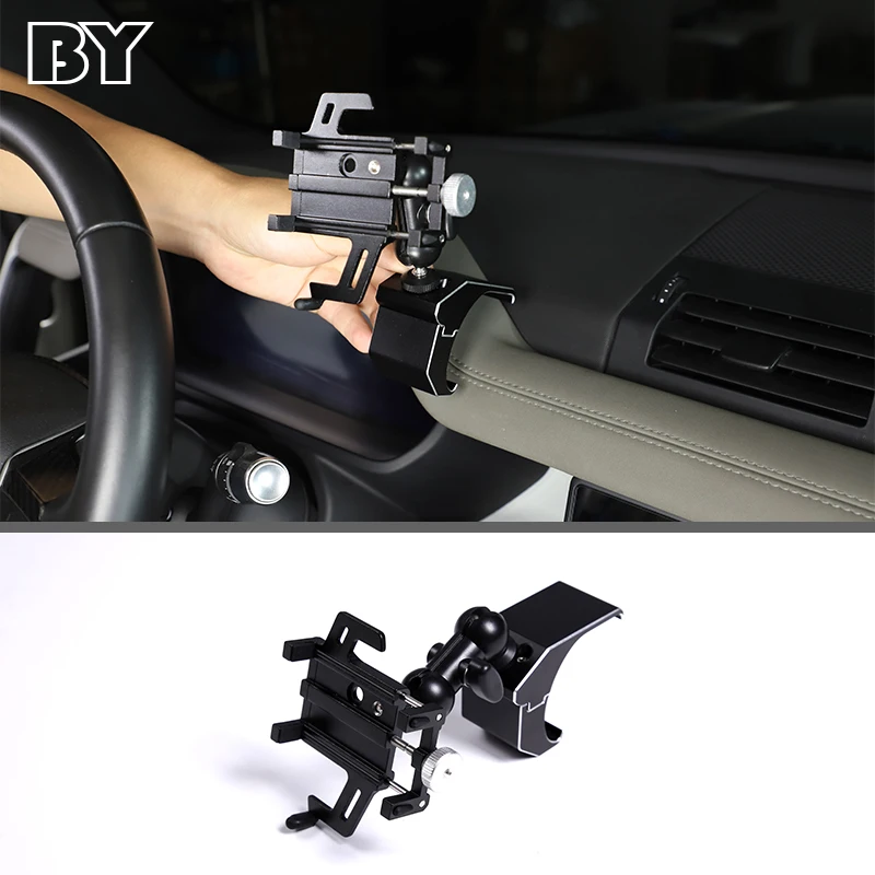 Car Dashboard Phone Holder Mount Stand GPS Display Bracket Rotation ...
