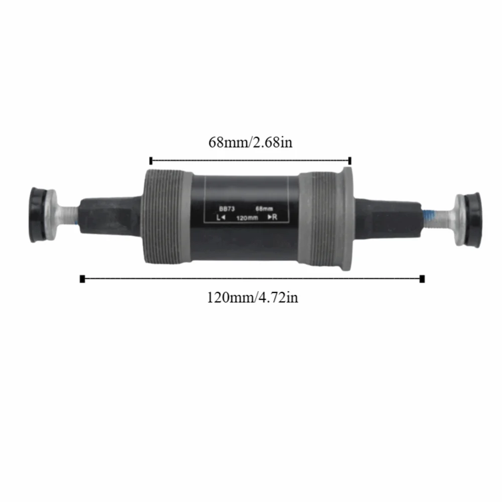 1 Set 68mm Sealed Bottom Bracket Square Taper 113/120/126mm Lengths ...