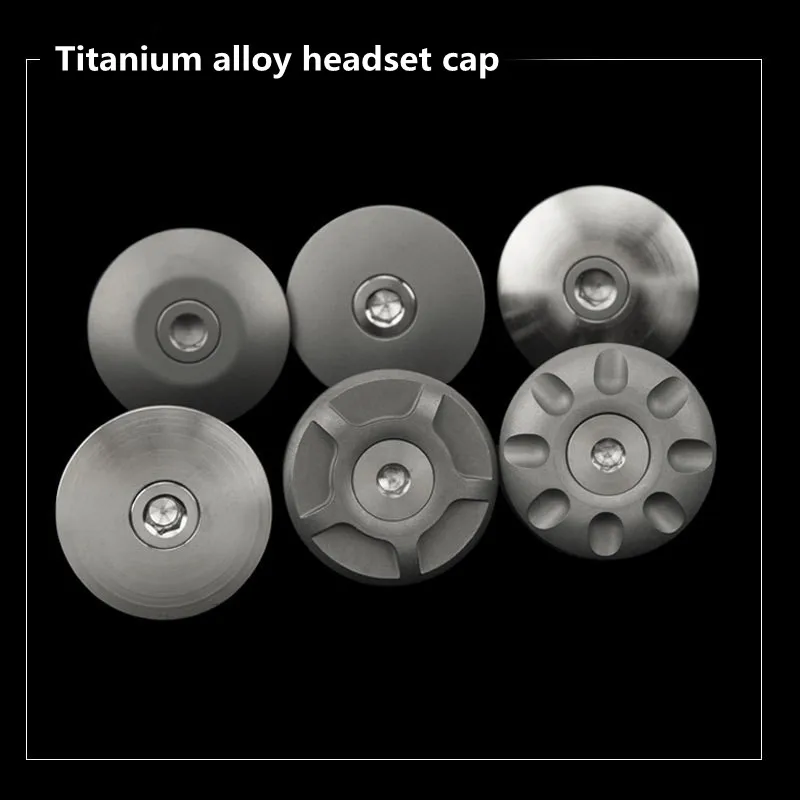 M6-30mm-Titanium-alloy-Bicycle-Stem-Cover-top-cap-MTB-Ultra-light-CNC ...