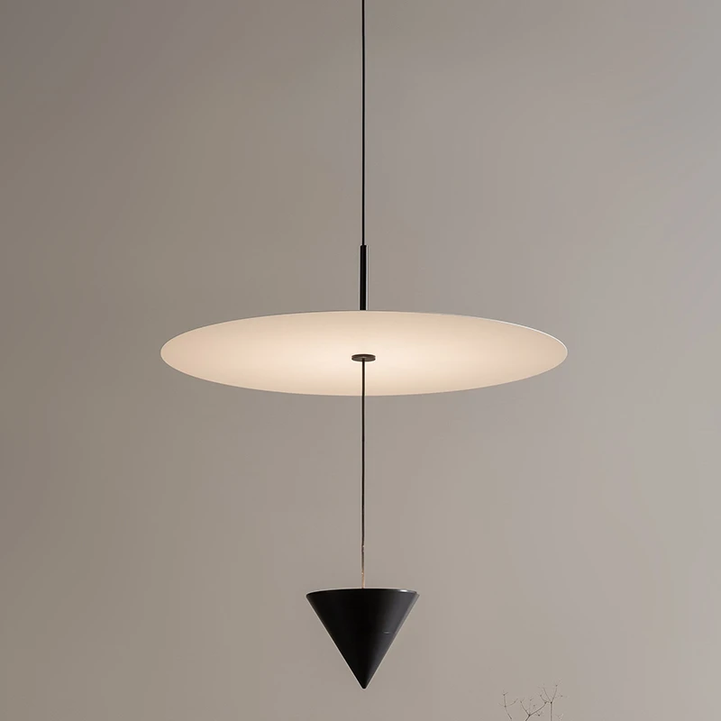 Modern Minimalist LED Pendant Lighting Danish Creative UFO Bedroom ...