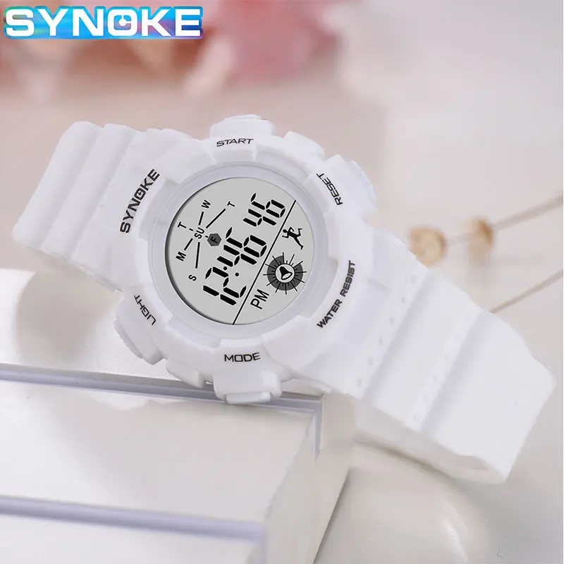SYNOKE-relojes-deportivos-para-ni-os-pulsera-Digital-LED-a-prueba-de ...