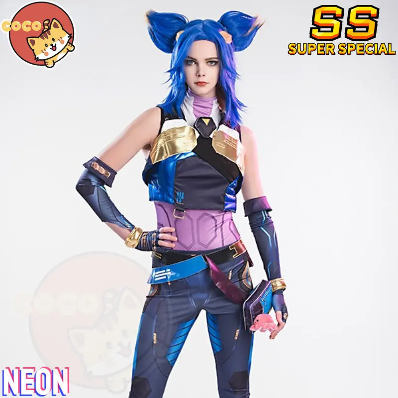 CoCos SS Game Valorant Neon Cosplay Costume Game Valorant Cosplay ...