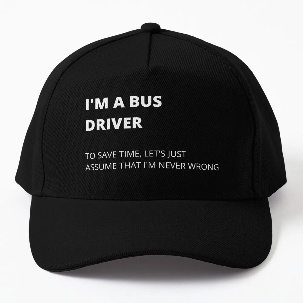 I-m-A-Bus-Driver-Bus-Driver-Memes-Quality-Design-Baseball-Cap-Horse-Hat ...