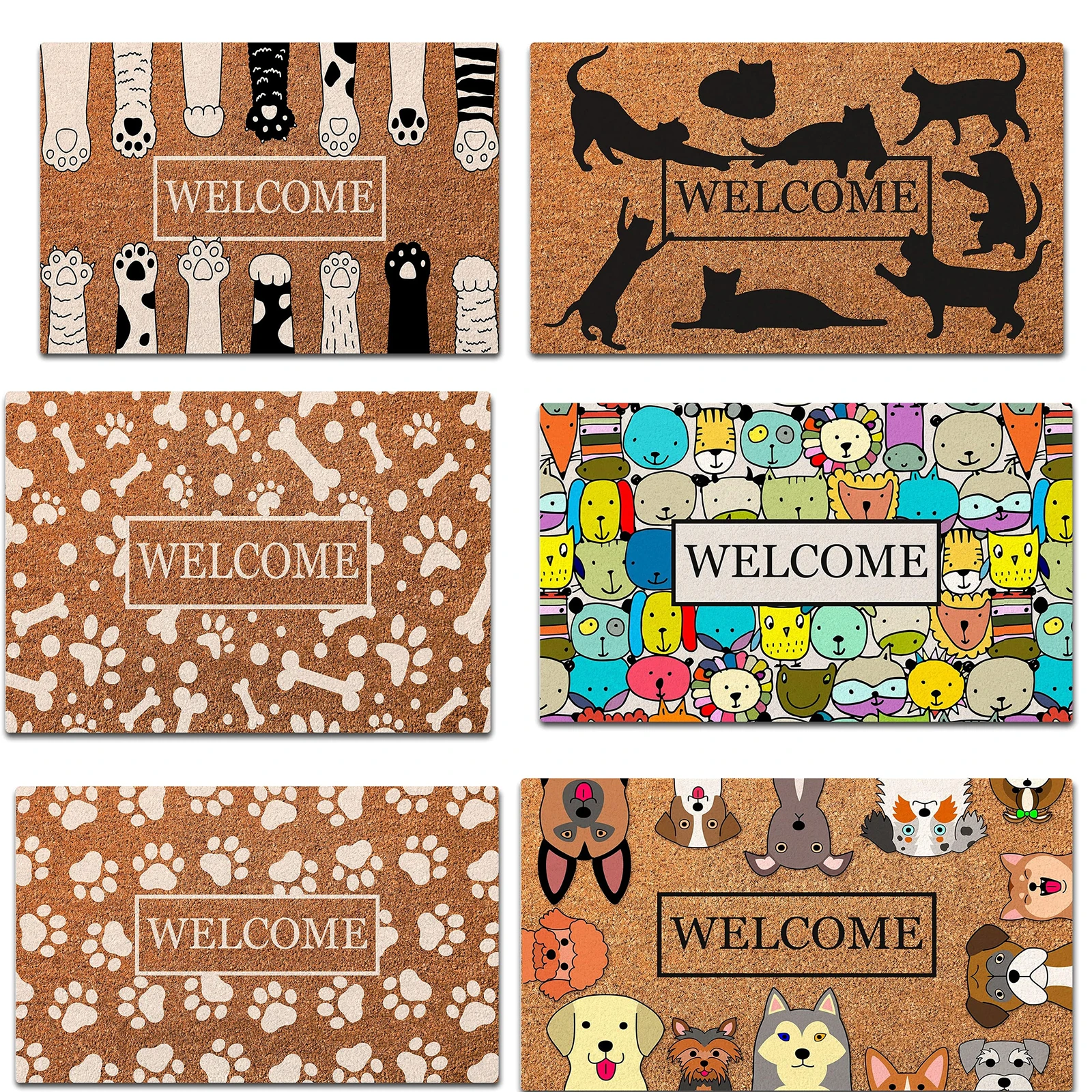 Custom-Welcome-Doormat-Rubber-Anime-Entrance-Door-Mat-Outdoor-Foot-Room ...