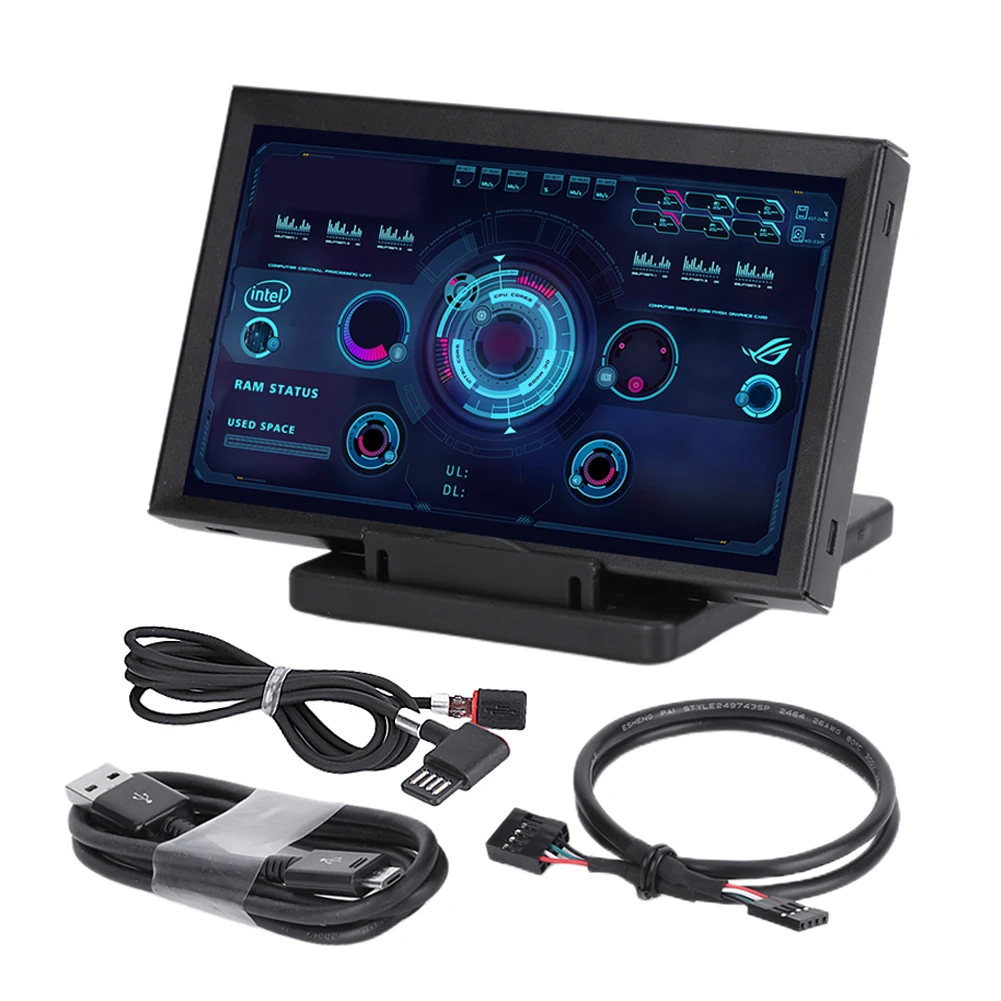 ["Nueva pantalla LCD IPS de 5 pulgadas, USB TYPE C, pantalla secundaria ...