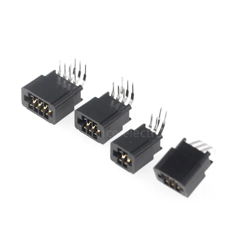 5pcs Edge Card Connector Slot 2.54 Mm Pitch 8/10/12/16/18/20pin Pcb ...