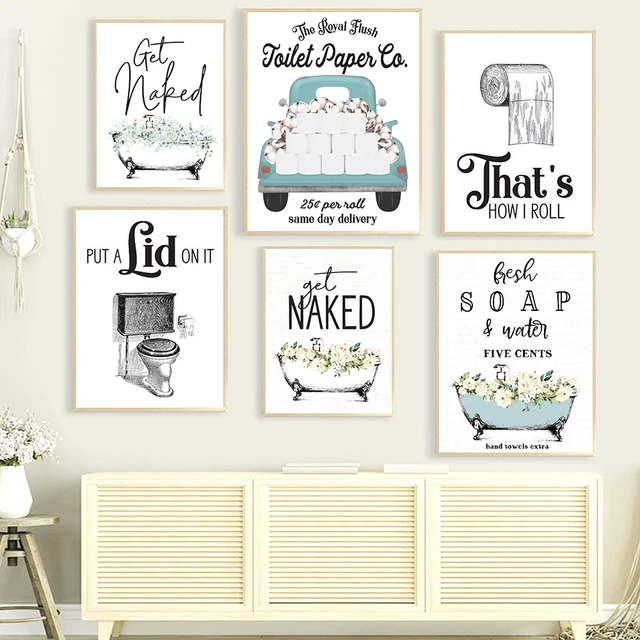 Framed Bathroom Art Prints