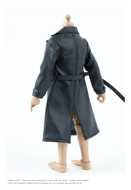 Yiju 1/12 Scale Action Figure Clothes Miniature Clothing Long