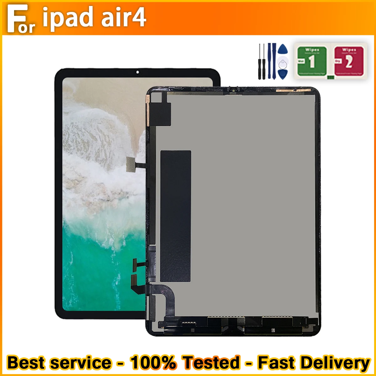Tested-For-Apple-iPad-Air-4-4th-Gen-Air4-2020-A2324-A2316-A2325-A2072 ...