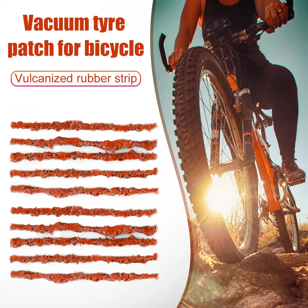 50pcs Tire Puncture Plug Brown Tire Repair Seal String 1.5x50mm Cycling ...