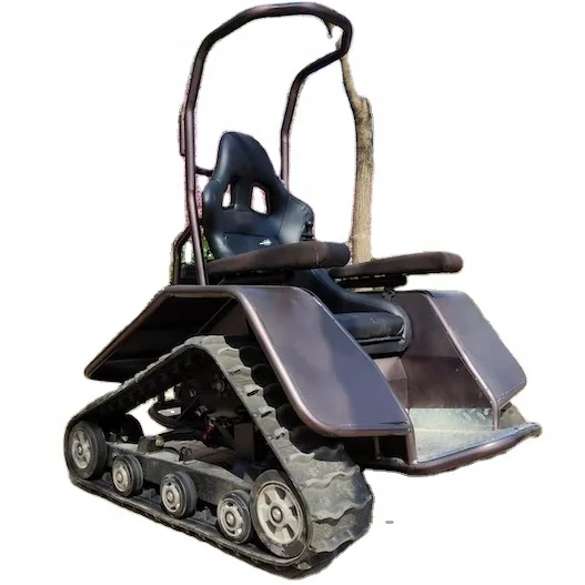 Tracked-vehicle-Rubber-Track-Triangle-Wheelchair-gasoline-track-chair ...