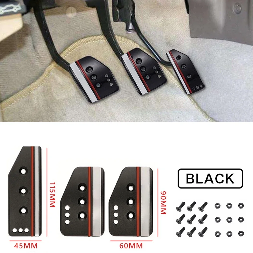 Manual-Auto-3pcs-2pcs-Car-Pedals-Clutch-Brake-Accelerator-Foot-Pedals ...