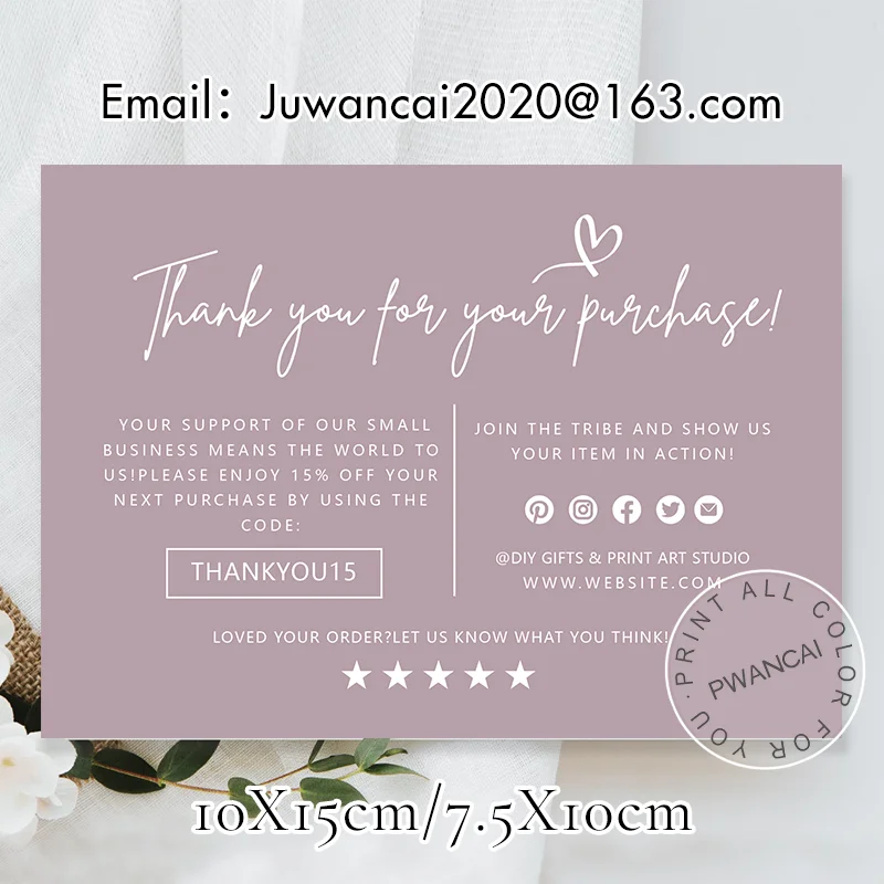 Printable-Thank-You-Cards-Editable-Business-Insert-Cards-Template-Thank ...