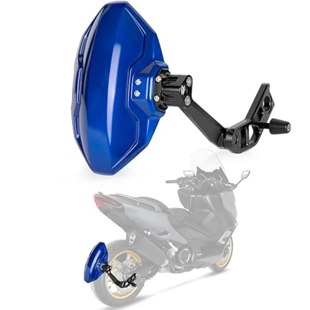 Motorcycle-Rear-Fender-Wheel-Splash-Guard-Mudguard-License-Plate-Frame ...