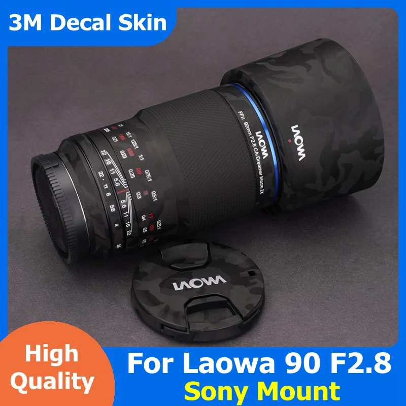 For Laowa 90 F2.8 Decal Skin Vinyl Wrap Film Camera Lens Body ...