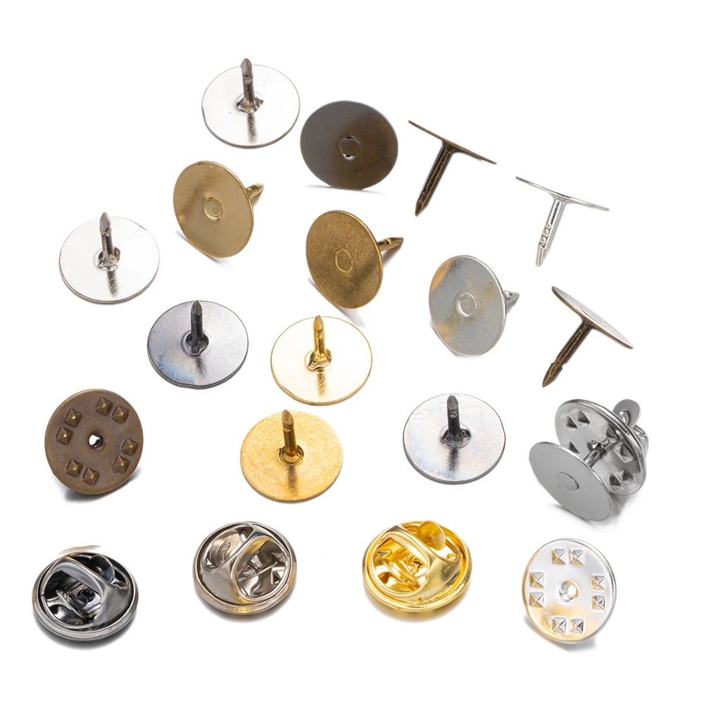 20-50-Sets-Metal-Locking-Pin-Back-Brooch-Lapel-Cabochon-Base-For-DIY ...