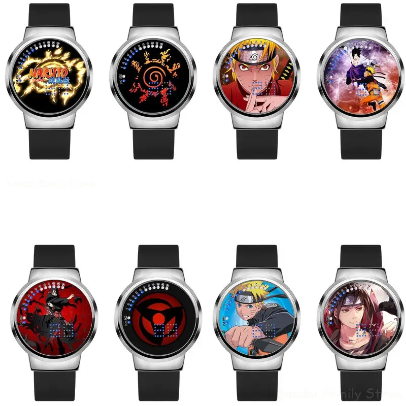 Naruto-Akatsuki-LED-Watches-Anime-Children-Sports-Watches-Waterproof ...