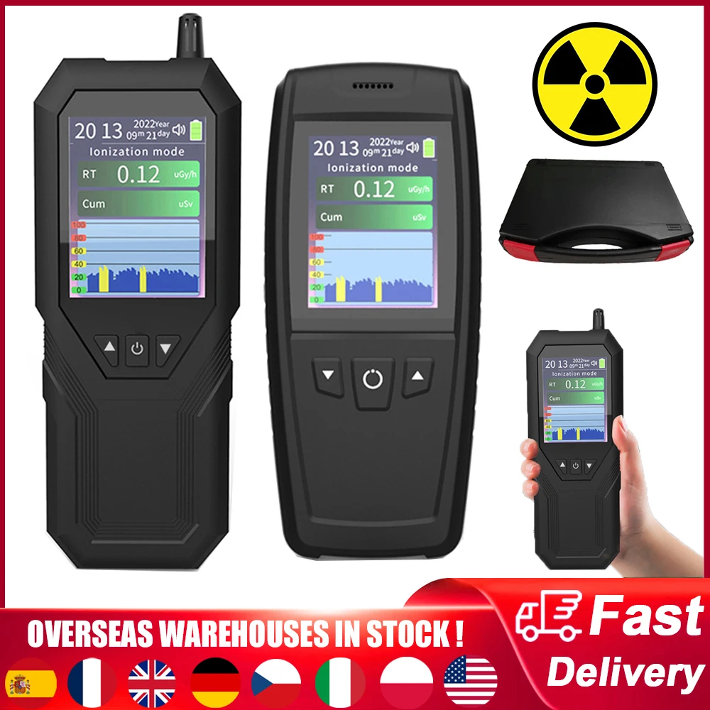 Nuclear Radiation Detector Geiger Coungter - Electromagnetic Radiation ...