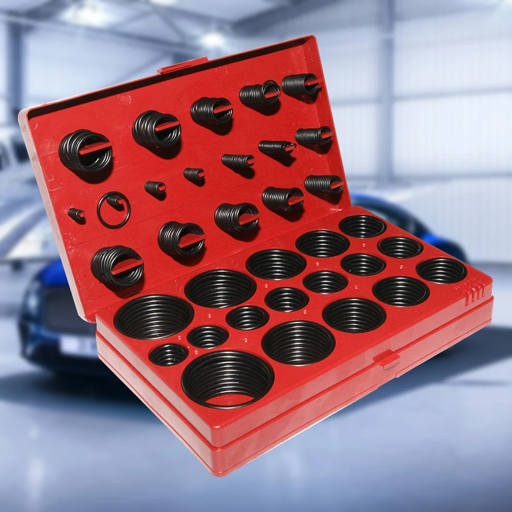 Car-O-Ring-Seal-Assortment-Set-Kit-Universal-Auto-O-Shape-Sealing-Ring ...