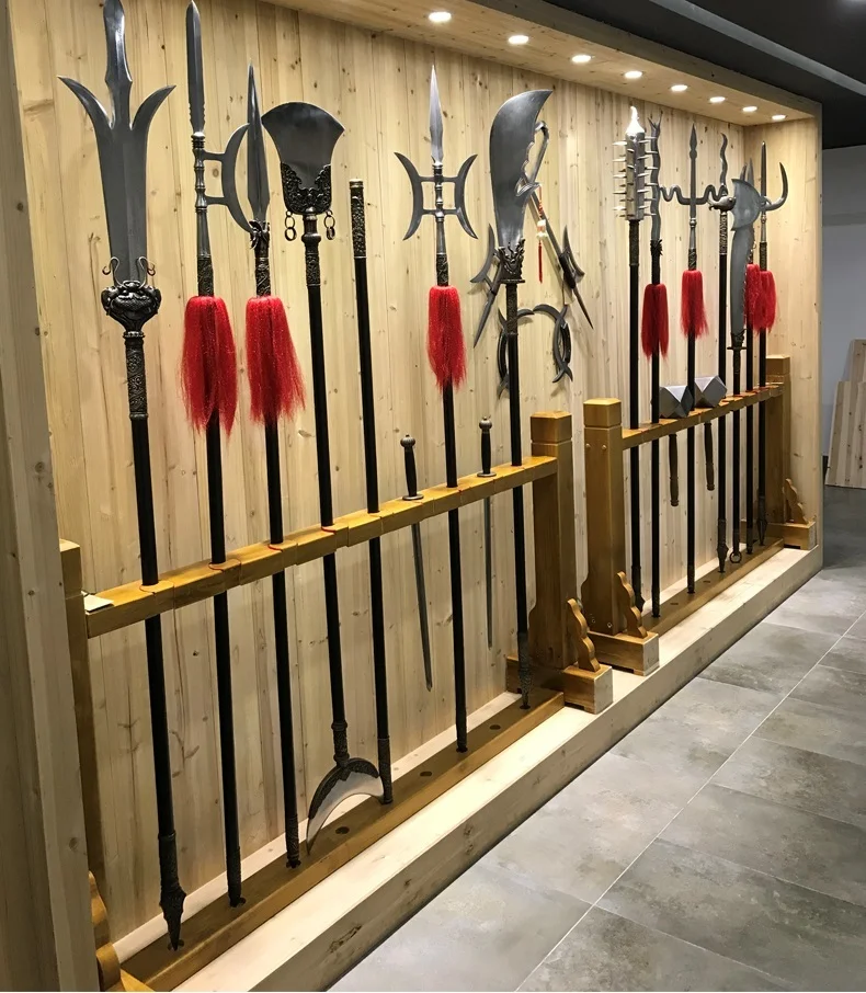 Rare Damascus Steel Traditional 18 Pieces Of Wushu Kungfu Training ...