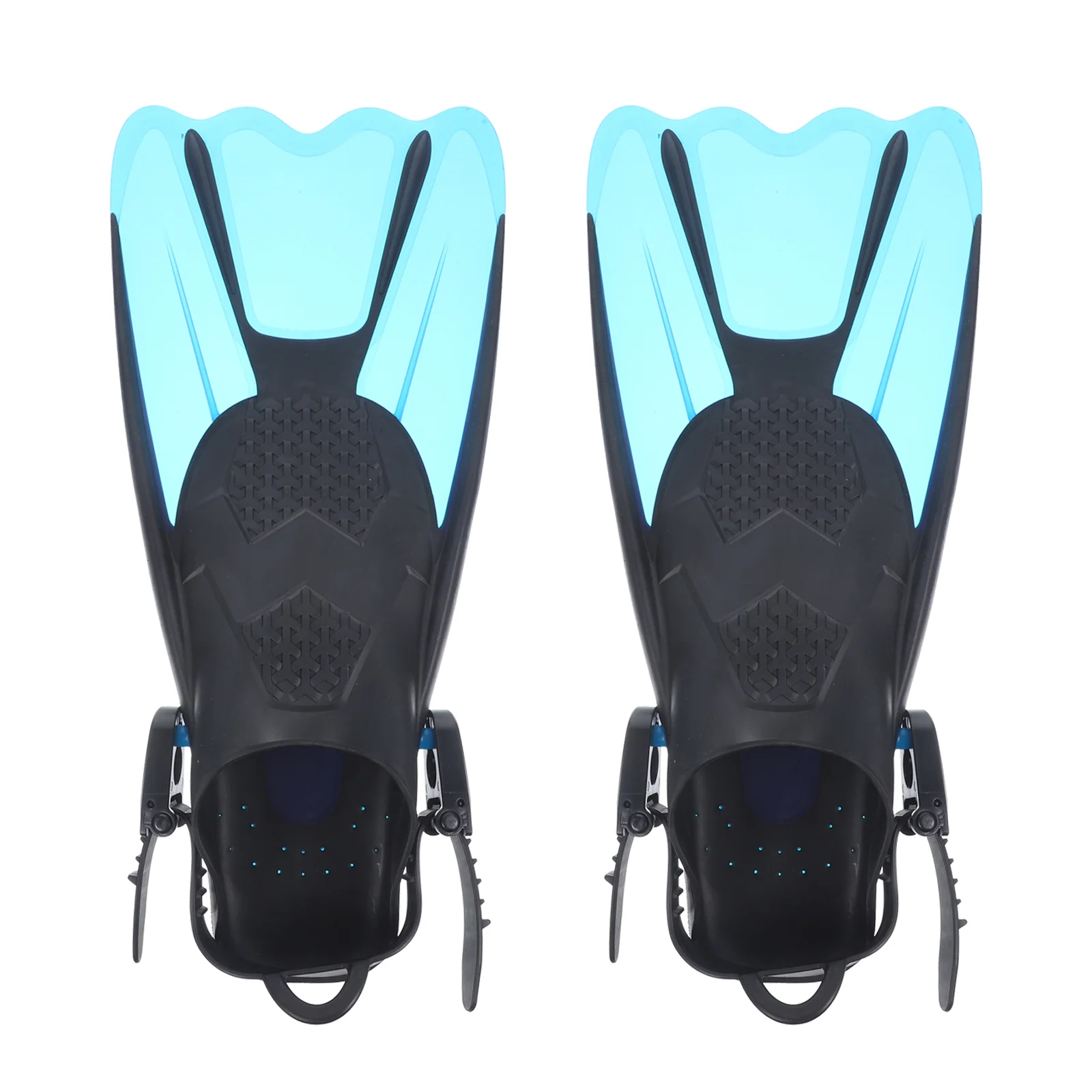 2pcs-Swim-Fins-Swim-Training-Fins-Swimming-Use-Flippers-Silicone-Swim ...