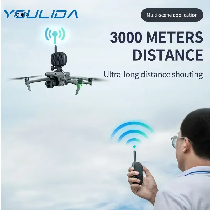 STARTRC Drone Wireless Speaker Megaphone For DJI Mini 4 Pro/Mavic 3 ...