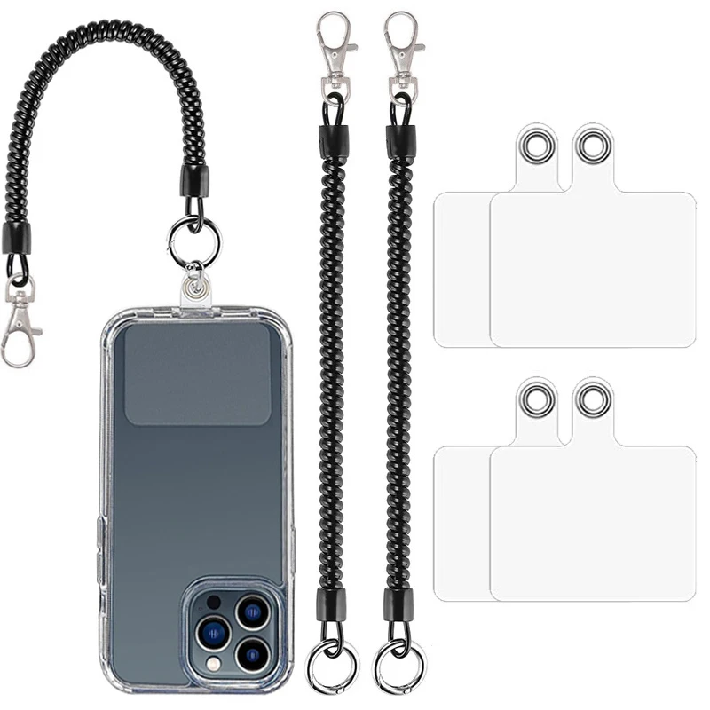Telescopic-Anti-theft-Spring-Lanyard-Wrist-Lanyard-Gasket-Phone-Safety ...