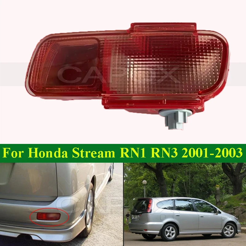 CAPQX-New-Rear-Bumper-Brake-Light-For-Honda-Stream-RN1-RN3-2001-2003 ...
