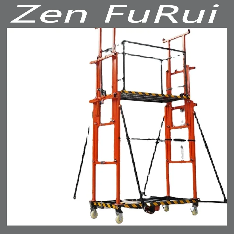 Electric-Lifting-Scaffold-Hand-Push-Mobile-Multi-function-Automatic ...
