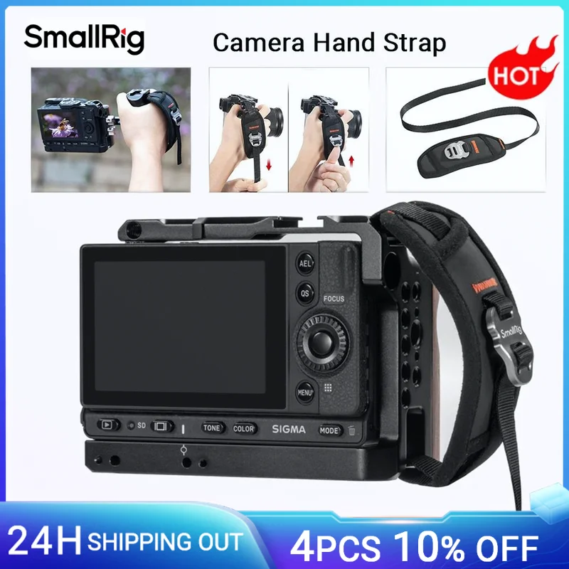 SmallRig-Universal-Hand-Strap-For-DSLR-Camera-Cage-Side-Handgrip-With ...