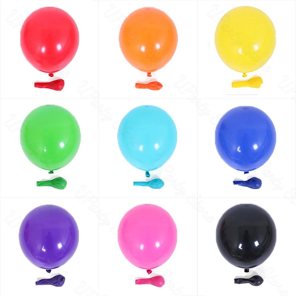10-20-30pcs-Latex-Balloons-Red-Orange-Yellow-Green-Blue-Purple-Rainbow ...