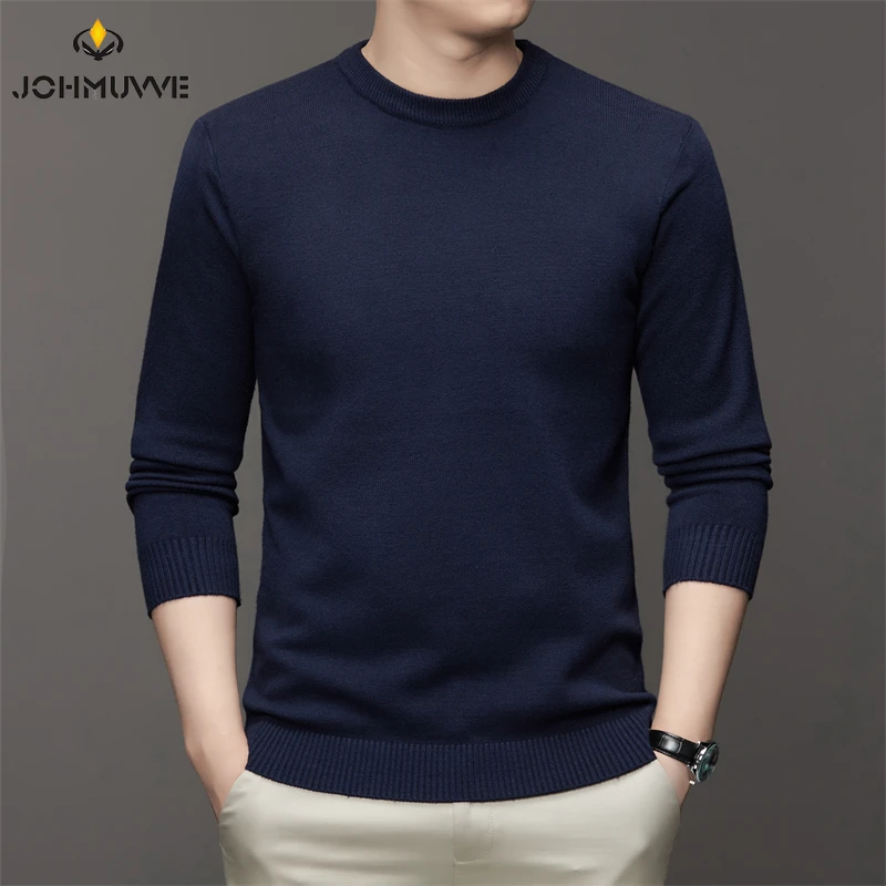 7-Colour-Men-s-High-Neck-Long-Sleeved-Solid-Color-Sweater-Soft-Warm-and ...