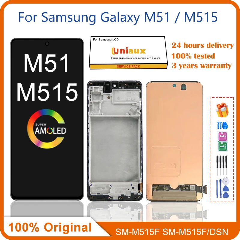 Display Samsung Galaxy M51 | Samsung M51 Screen Replacement - 6.7 ...