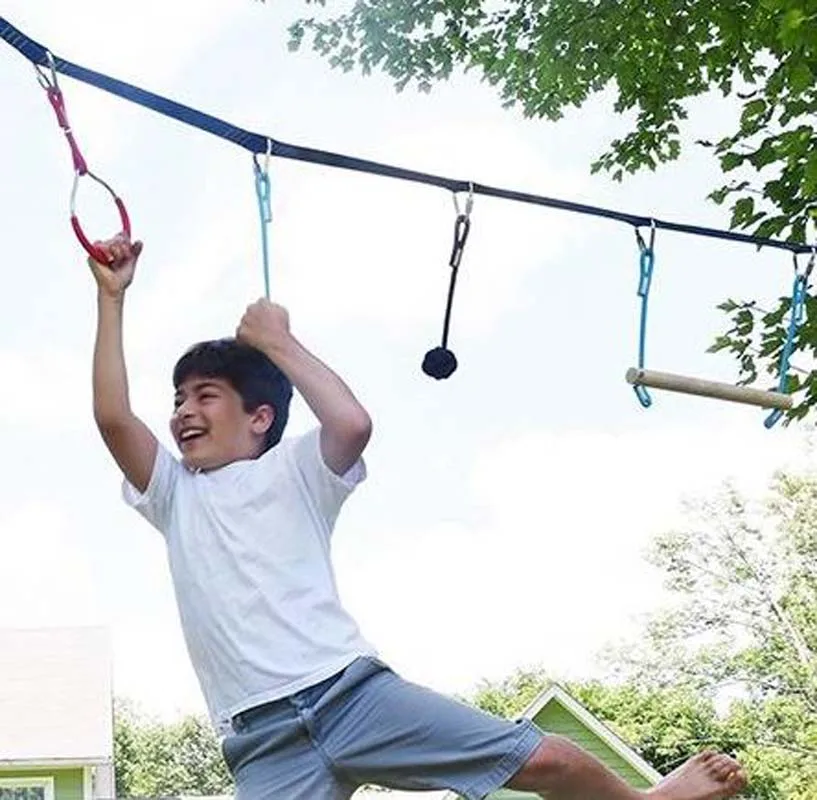 Ninja-Rope-for-Children-Obstacle-Training-Course-Warrior-Equipment-Kids ...