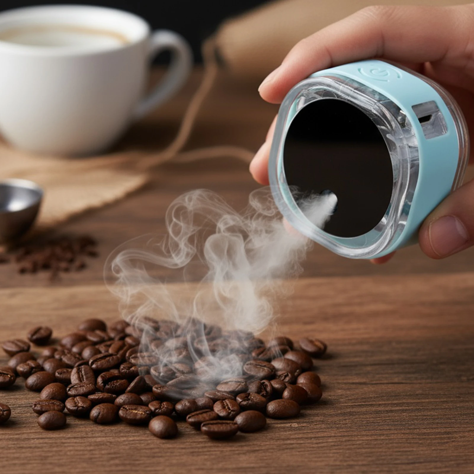 30ml Coffee Bean Atomizer with Magnetic Base Portable Nano Atomizer ...