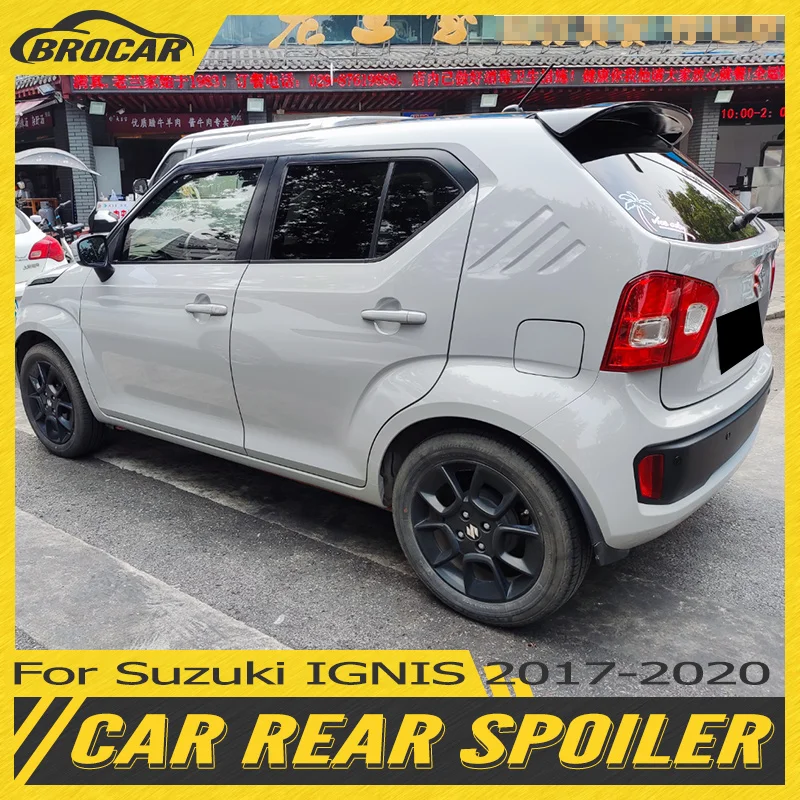 For-SUZUKI-IGNIS-Spoiler-2017-2022-High-Quality-ABS-Plastic-Unpainted ...