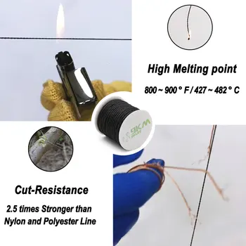 High Strength Braided Kevlar Fishing Line - Easy Fishing Tackle