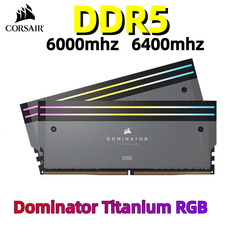 Corsair Dominator Titanium RGB DDR5 32GB (2x16GB) DDR5 6000MHz 6400MHz ...
