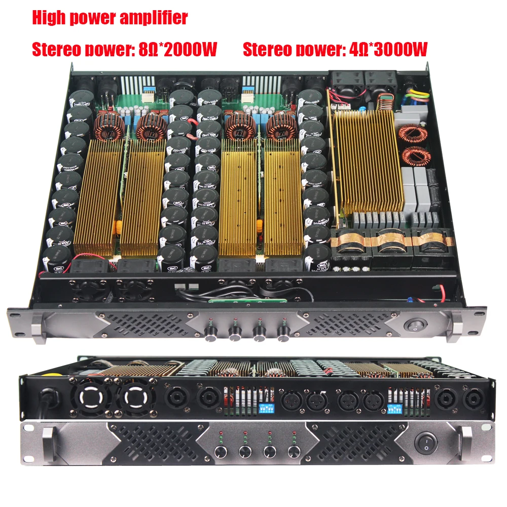 Shenndare-XT-4-channel-1U-Power-Amplifier-Professional-Audio-Stereo ...