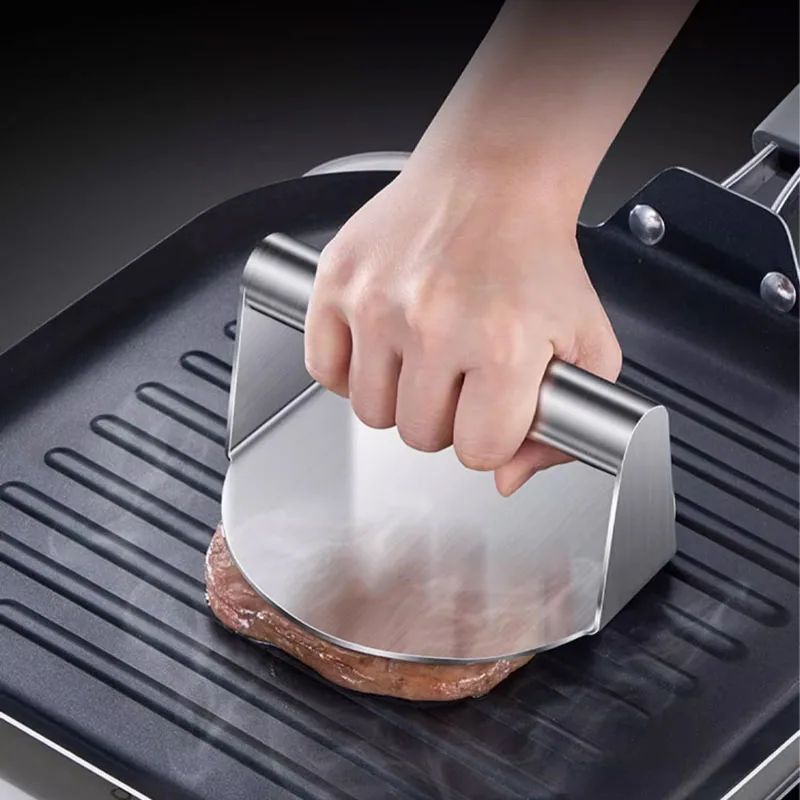 430-stainless-steel-hamburger-meat-press-circular-square-burger-meat ...