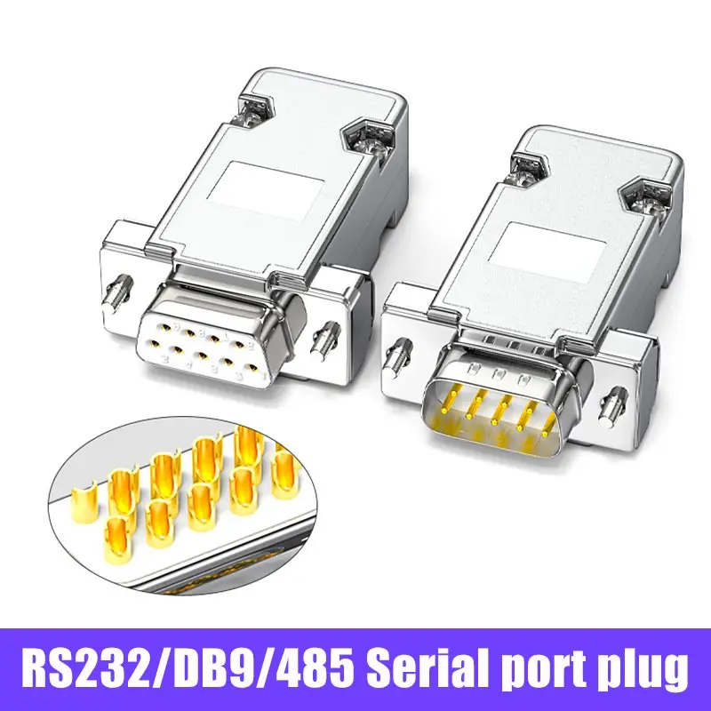 Db9 Com Port Rs232 Female Connector | 9 Pin Serial Port Connector Db9 ...