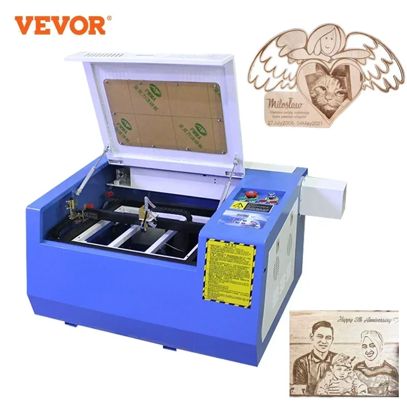 VEVOR-50W-Laser-Engraver-CO2-Laser-Engraving-Machine-400-300MM-Water ...