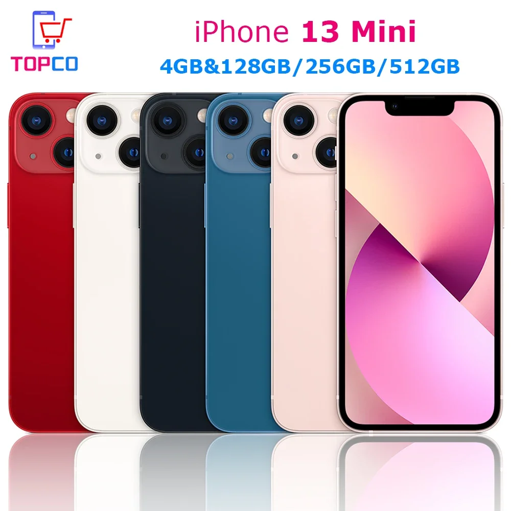 iPhone-13-Mini-13Mini-128-256-512GB-ROM-5-4-Retina-XDR-OLED-A15-Bionic ...