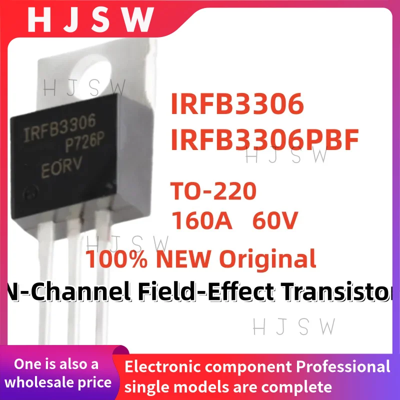 5/10/20PCS 100% Genuine Imported and New Quality IRFB3306 IRFB3306PBF ...