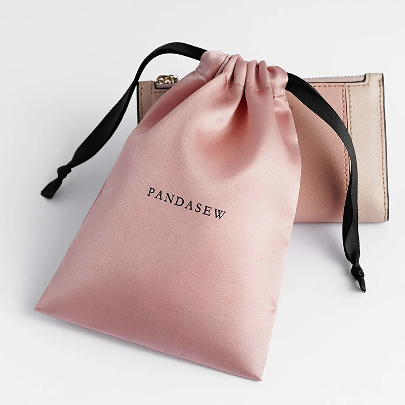 Luxury Cosmetic Drawstring Pouch for Gift Jewelry Hair and Shoes ...